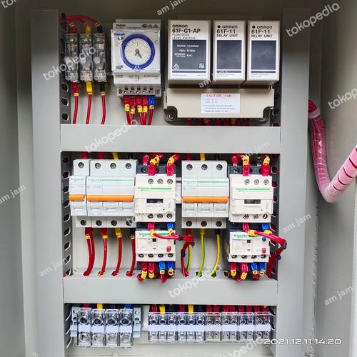 Jual panel pompa submersible 3 phase 1,1kw / mcb 3p 6a shneider - Kab ...
