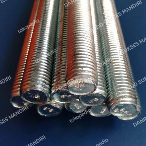 Jual Galvanis Grade 8.8 As Long Drat M16 / Thread Rod M16x1Meter Baja ...