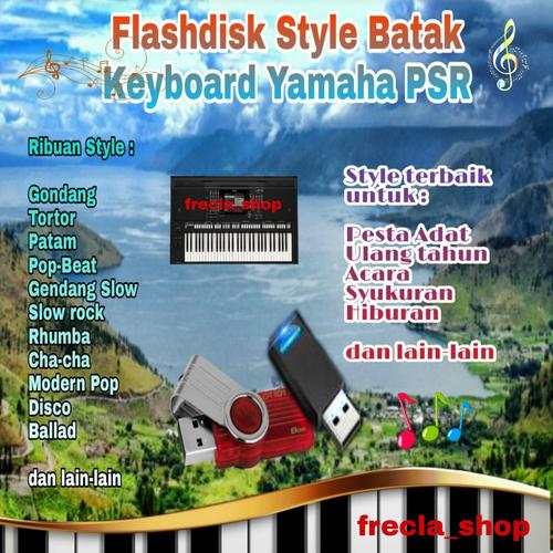 Jual Flashdisk USB Style Batak Keyboard Yamaha PSR Ribuan file - Kota ...