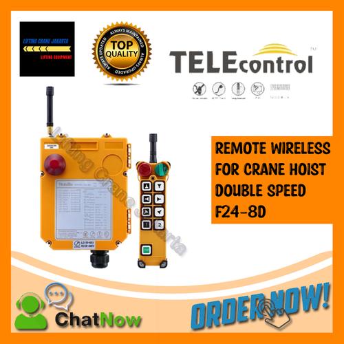 Jual Remote Hoist Remote Wireless Hoist F24-8D TELEcontrol Double Speed ...