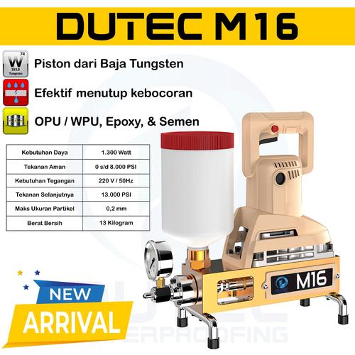 Jual Dutec Alat Injeksi Semen PU Epoxy Type M16 Waterproofing - Jakarta ...