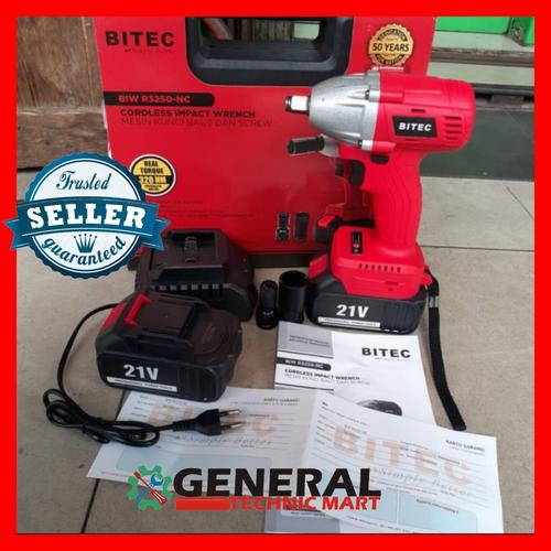 Jual Mesin pembuka baut BITEC CORDLESS IMPACT WRENCH BIW R3250-NC buka baut - Jakarta Pusat ...