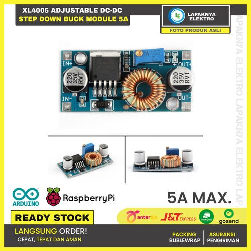 Jual Step Down XL4005 Adjustable DC-DC Step Down Buck Module 5A - Kab ...