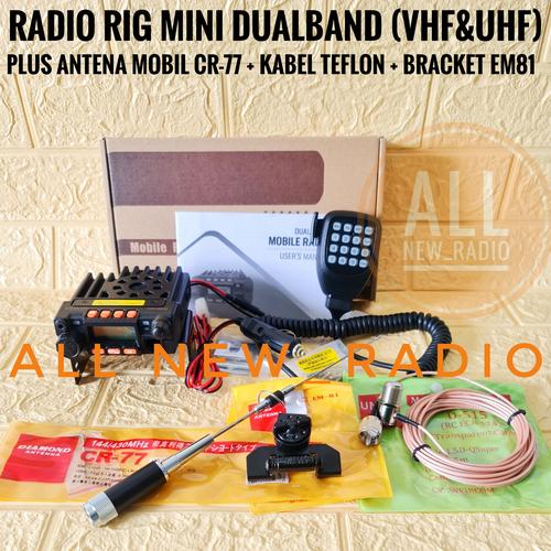 Jual RADIO RIG MINI DUALBAND WEIRWEI REDELL PLUS PAKET ANTENA MOBIL ...