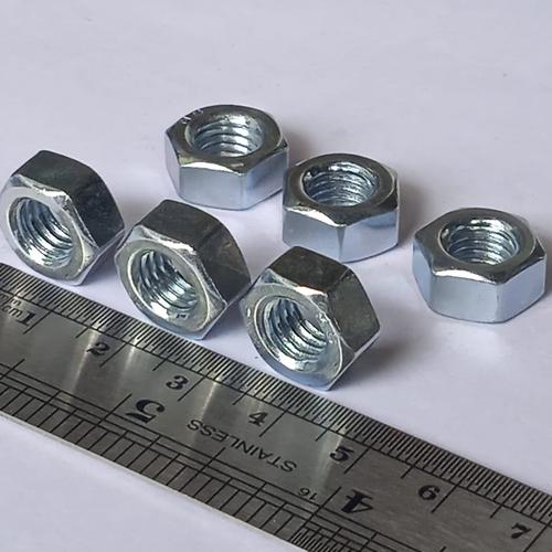 Jual MUR PUTIH M8 KUNCI 13 MUR HEX NUT 8MM MUR GALVANIS M8 MUR GALPANIS ...