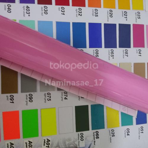 Jual stiker warna pink glossy skotlet motor panjang 1 meter x 45 cm ...