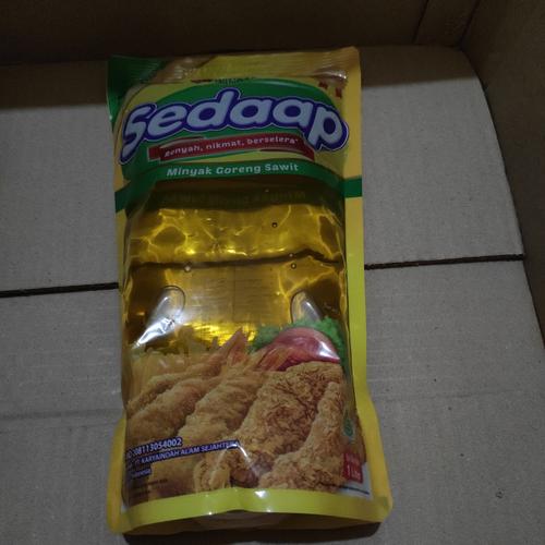 Jual Sedaap Minyak Goreng 1 liter pouch Refill merk Sedap ukuran 1L Oil ...
