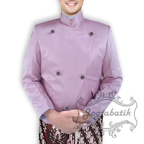 Jual Beskap Solo Dusty Pink Bahan Bridal Pakaian Adat Jawa - M - Kab ...
