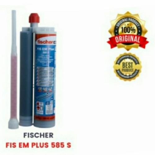 Jual chemical angkur Fischer EM Plus 585 resin epoxy lem beton ...