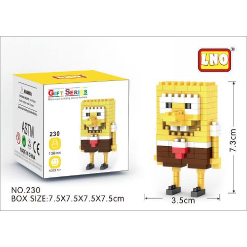 Jual Nano Block Bricks Spongebob Squarepants & Friends Mainan DIY LNO ...