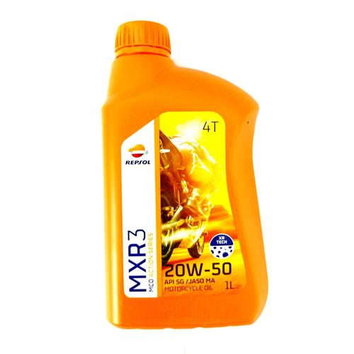 Promo OLI REPSOL MRX3 1 LITER 20W50 API SG MA SATRIA FU VIXION R15 ...