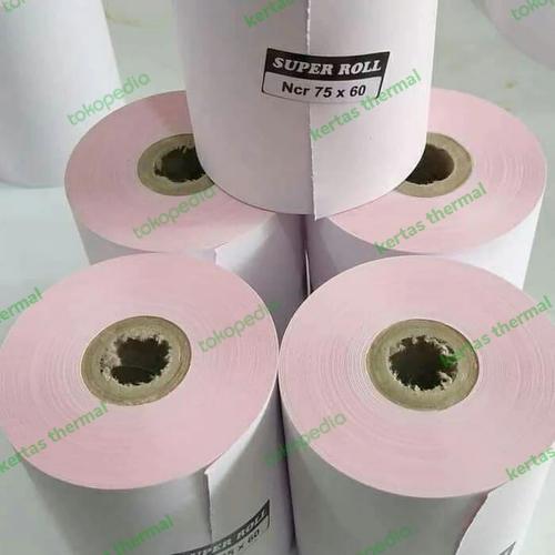 Jual kertas stuk ncr 2ply/2 rangkap untuk printer epson tm u220d 75x60 ...