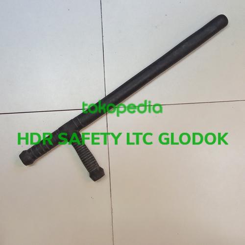 Jual PENTUNGAN T SATPAM SECURITY FIBER TONGKAT SATPAM SECURITY - Hitam ...