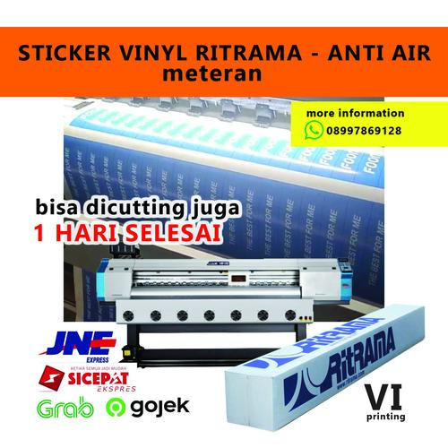 Jual STIKER ANTI AIR VINYL / STIKER RITRAMA METERAN PUTIH / TRANSPARAN ...
