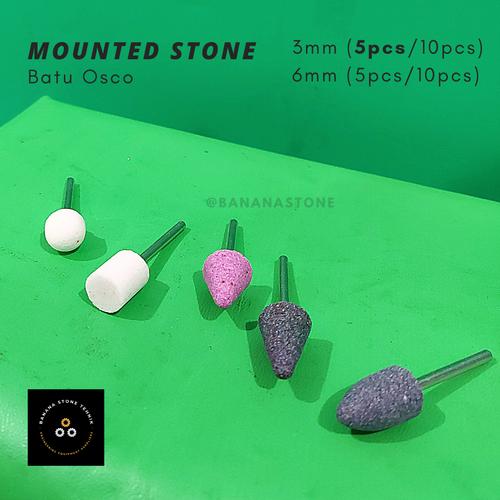 Jual Batu Osco 5pcs 3mm Mounted Stone set 5pcs Batu Gerinda Tangkai BZ ...