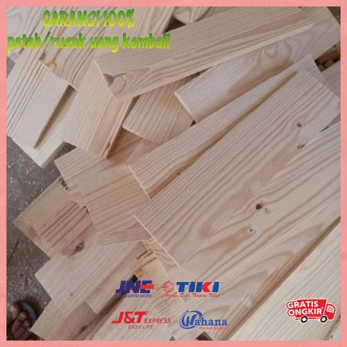 Jual Papan Ambalan Kayu Rak Kayu Pinus Papan Ambalan Minimalis - 60x5cm ...