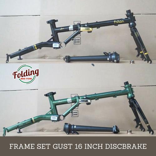 Jual FRAME SET FNHON GUST DISCBRAKE 16 INCH 349 - not 20 inch Vbrake ...