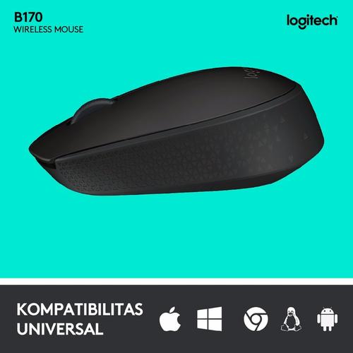 Jual MOUSE LOGITECH B170 WIRELESS GARANSI ORIGINAL - Kab. Sukabumi ...