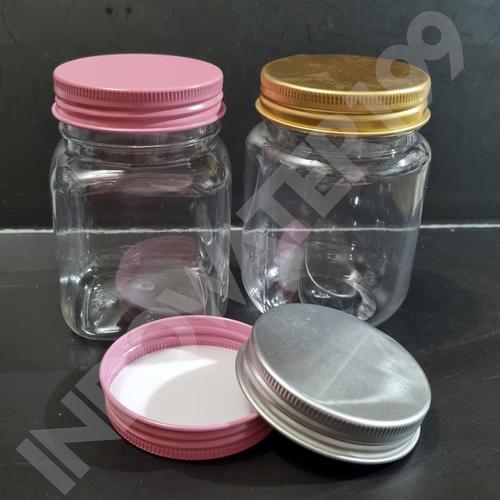 Jual TOPLES JAR 200 ML PLASTIK TUTUP ALUMUNIUM SATU PAX ISI 100 BUAH ...