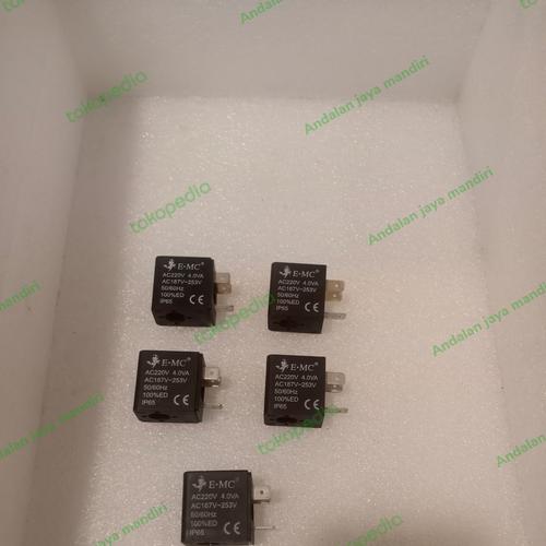 Jual COIL VC2-DT-E2 AC220V FOR SOLENOID VALVE EMC PNEUMATIC - Jakarta ...