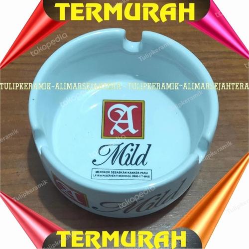 Jual Asbak Keramik logo - mild - Kab. Bogor - Tulipkeramik | Tokopedia