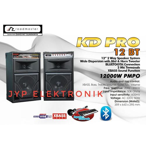 Jual SPEAKER AKTIF ROADMASTER KD PRO 12 BT / KD PRO 12BT NEW - Jakarta ...