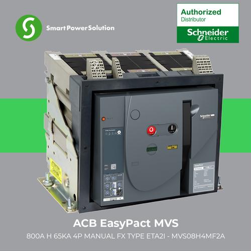 Promo ACB MVS SCHNEIDER 800A H 65KA 4P MANUAL FX TYPE ETA2I ...