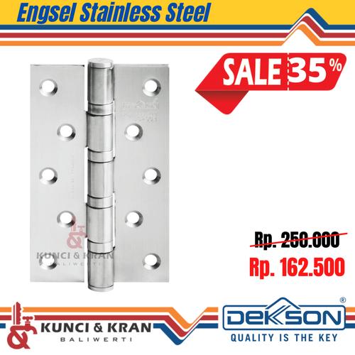 Jual Engsel PINTU Dekson / Dekkson DELUXE 5X3X3MM 4BB SSS Engsel ...
