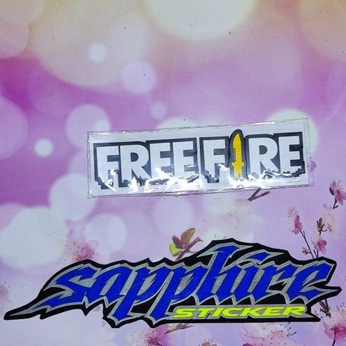 Jual Sticker Logo Game Stiker Logo Free Fire - Jakarta Timur - Sapphire ...