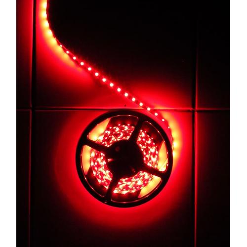 Jual Lampu led strip 2835 / 3528 ip33 12v 5m Indoor Mata Kecil merah ...