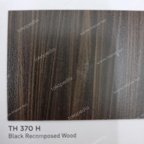 Jual HPL TACO TH 370 H Black Recomposed Wood - Jakarta Selatan - warna ...