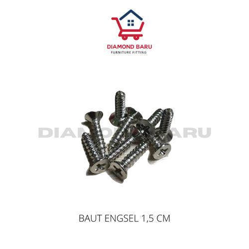 Jual Baut 1,5 cm / Baut engsel / Baut rel laci - Kota Yogyakarta ...