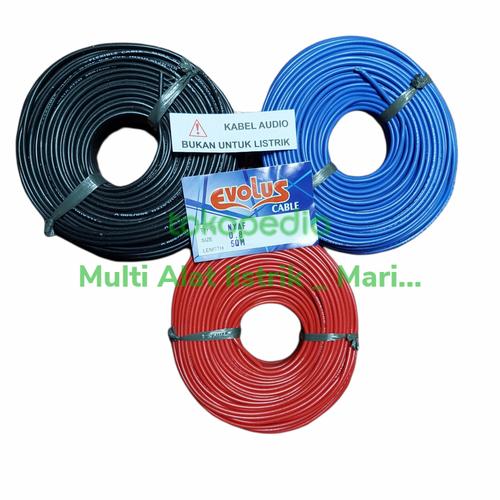 Jual Kabel Nyaf rambut 0,8 kabel NYA-F serabut satuan motor kecil ...