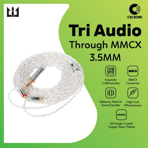Jual Tri Through 4 Core High Purity Single Crystal Copper Cable - MMCX ...
