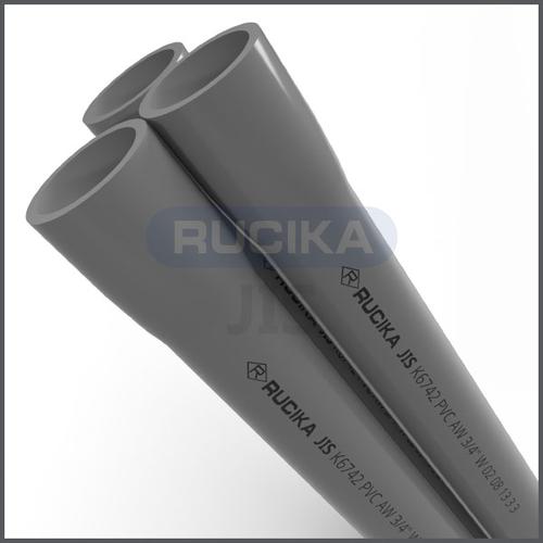 Jual PIPA PVC 1/2" RUCIKA JIS ABU - ABU TYPE AW / VP PANJANG 4 METER - Kota Tangerang - PD ...