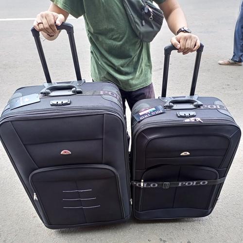 Jual KOPER 32 INCH POLO JUMBO 32 INCH BAHAN KANVAS 28 Inch - HITAM 28 ...