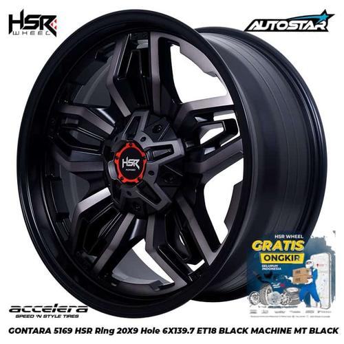Jual Velg Mobil-Fortuner Strada Triton Ring 20 Hsr Gontara Lebar 9 Pcd ...