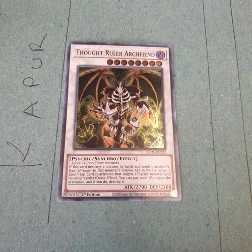 Jual Kartu yugioh thought ruler archfiend ultra rare - Jakarta Barat ...