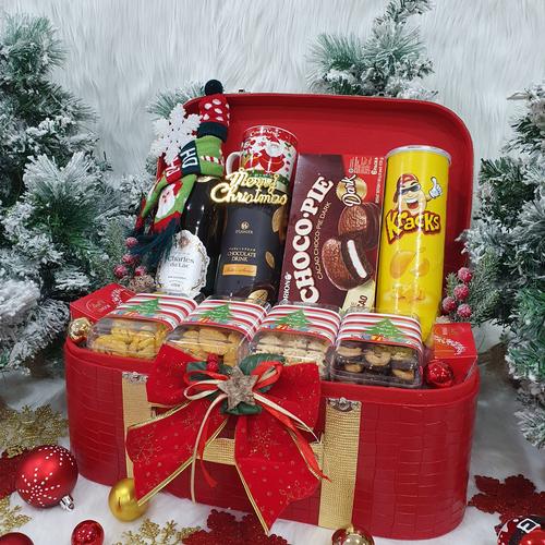 Jual Paket dekorasi hampers natal christmas parcel hadiah kue kering 35 ...