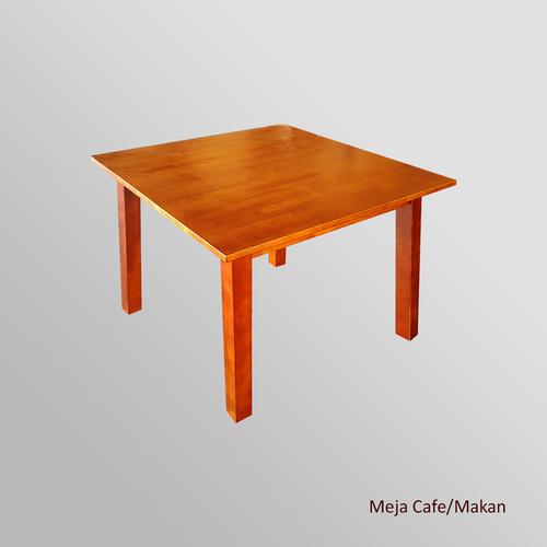 Jual Meja Makan Petak Kayu | Wooden Dining Table Home Cafe - Kota Medan ...