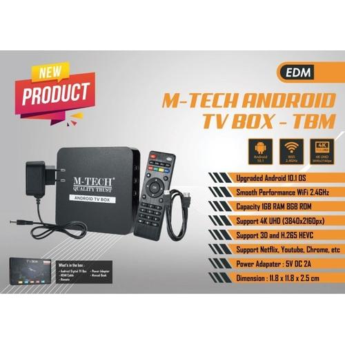 Jual TV BOX MTECH TBM 4K Smart TV Box GARANSI RESMI - Kota Banjarmasin - Mega Surya Computer_NEW ...