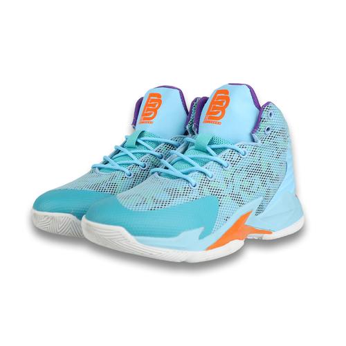 Jual Sepatu Basket BALLERBRO BB4 Size Kids 37-38 - Coral Blue, 37 ...