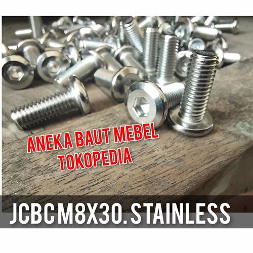Jual BAUT JCBC M8 x 30mm STAINLESS - Kota Semarang - ANEKA BAUT MEBEL ...