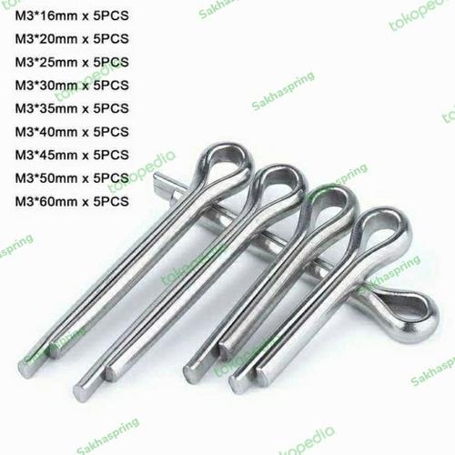 Jual Cotter pin galvanis 4x50 - Jakarta Barat - SAKHASPRING | Tokopedia