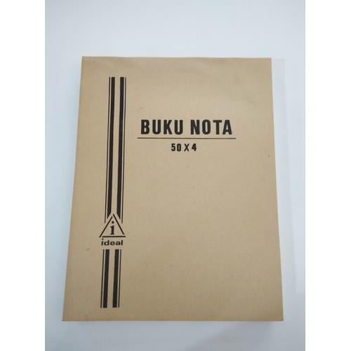 Jual Buku Nota 1/2 Folio HVS 50 X 4ply Ideal - Kota Surabaya ...