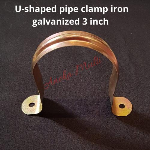 Jual Klem Pipa M80 Clamp Klem Paralon ke Tembok iron galvanis - Kota ...