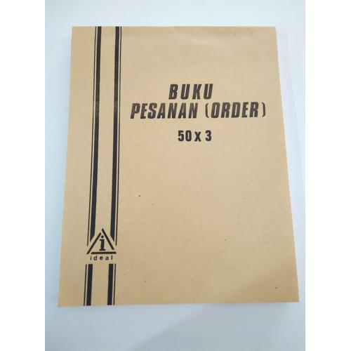 Jual Buku Pesanan ( ORDER ) HVS 1/2 Folio 50 X 3Ply Ideal - Kota ...