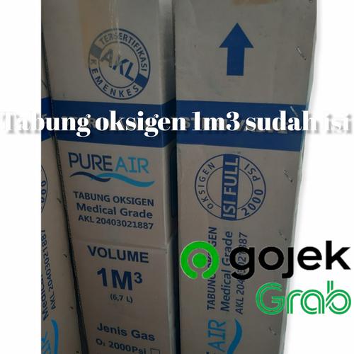 Jual tabung/botol oksigen 1m3 sudah isì - Kota Semarang - Medika Alkes ...