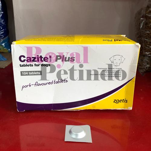 Jual Cazitel Plus for Dog Obat Cacing Anjing PER TABLET - Kota ...