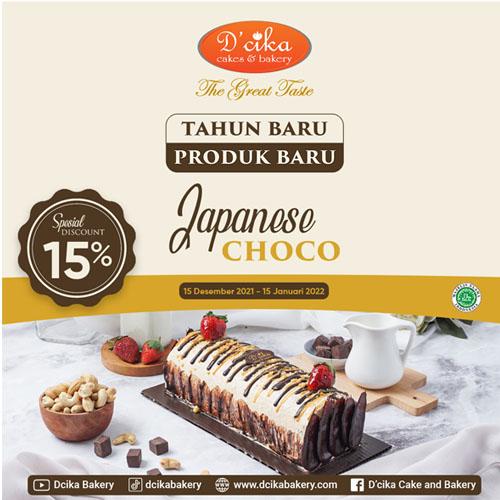 Jual Japanese Choco - Jakarta Timur - D'Cika Cakes & Bakery | Tokopedia